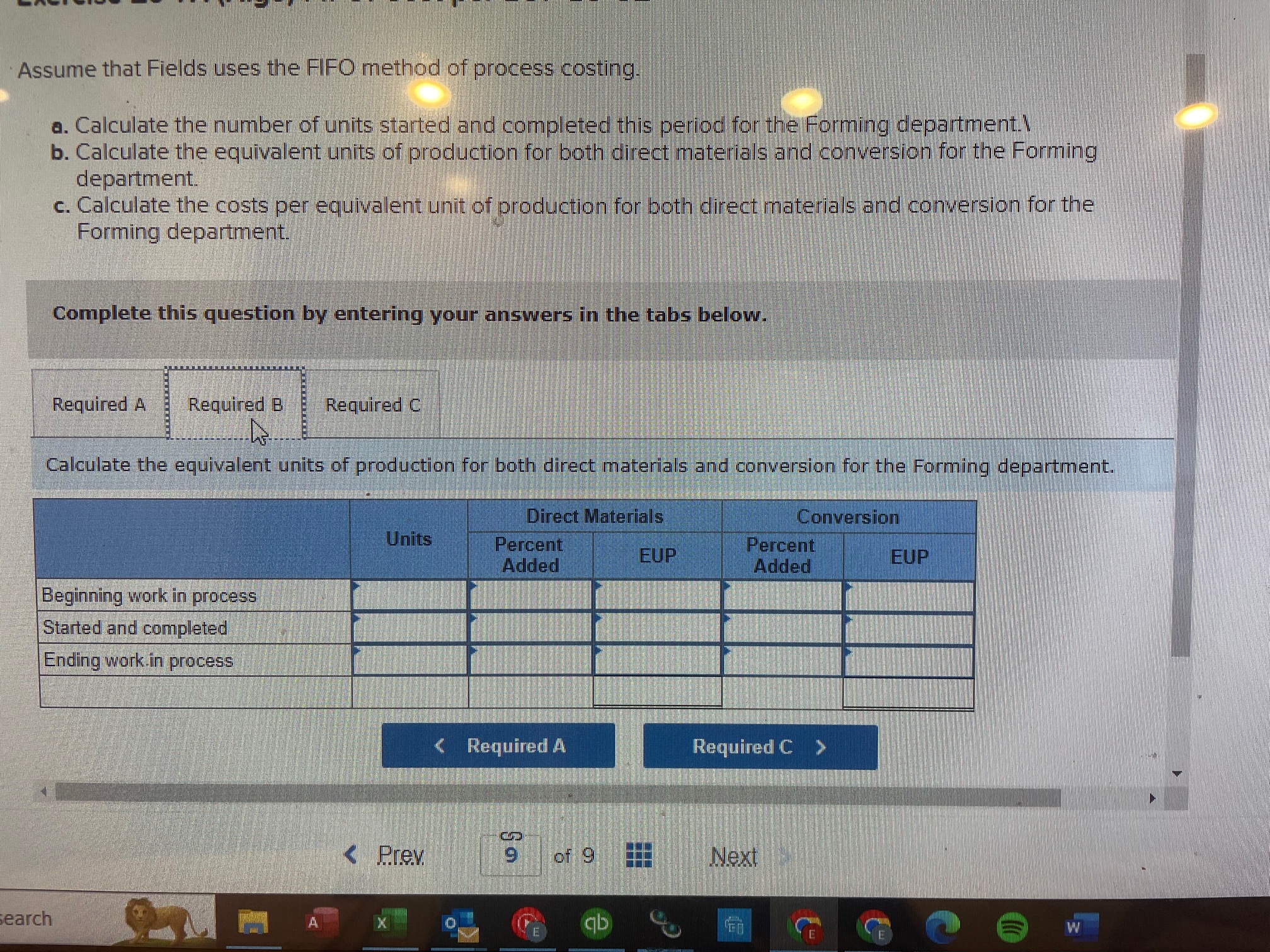 Solved Fields Company has two manufacturing departments, | Chegg.com