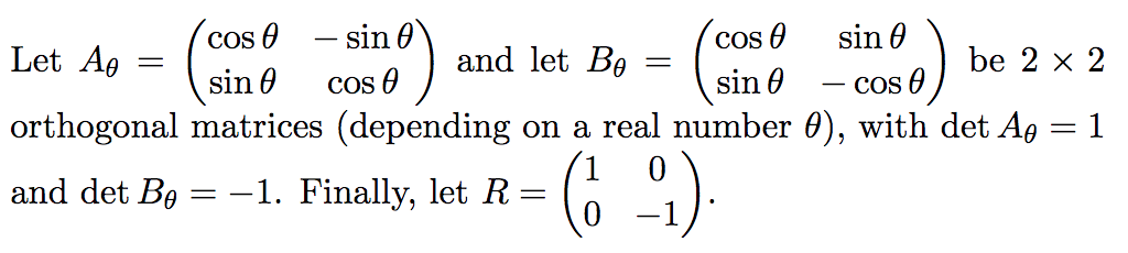 Solved (i) We have defined the matrices Αθ, Bpe O2 in the | Chegg.com