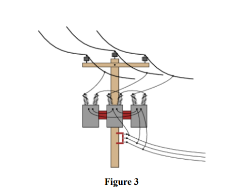 Solved a) An electrical lineman connected three single-phase | Chegg.com