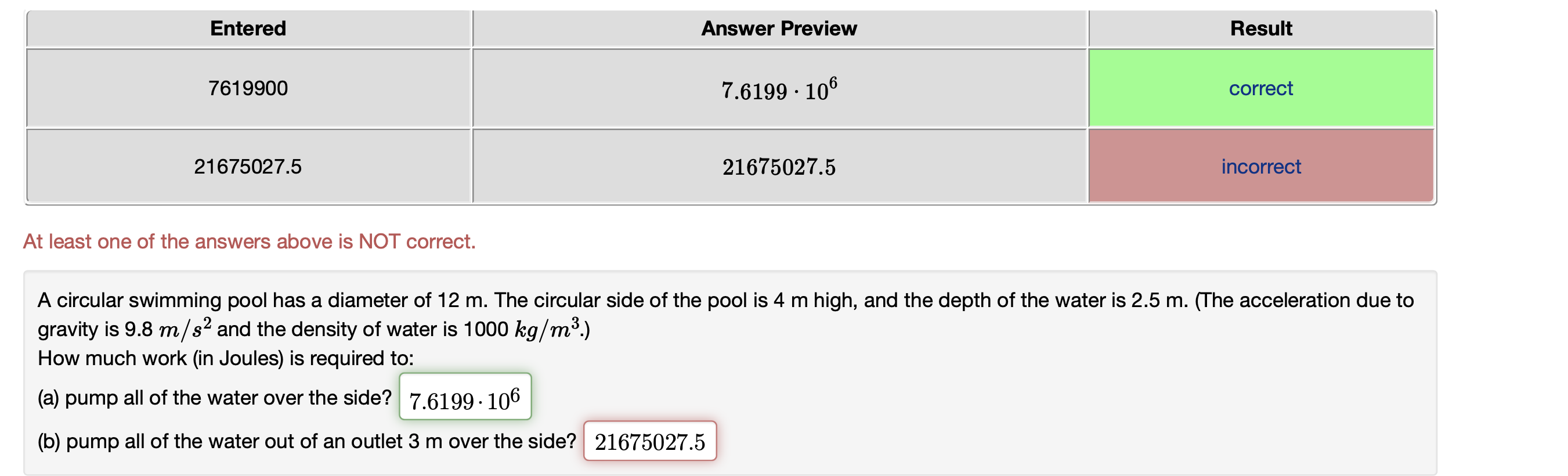 please solve this question correctly. All the answers | Chegg.com
