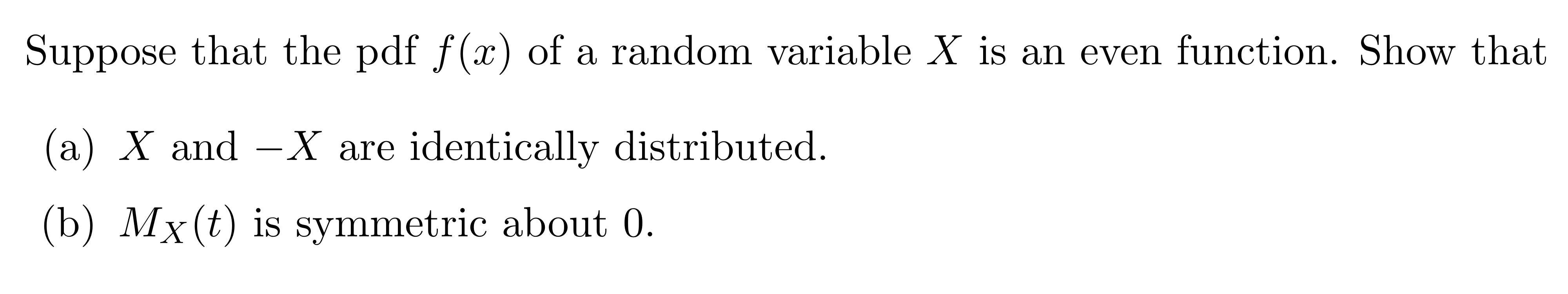 Solved Suppose that the pdf f(x) ﻿of a random variable x ﻿is | Chegg.com