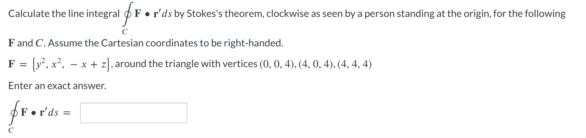 [solved] Help Asap Please Calculate The Line Integral