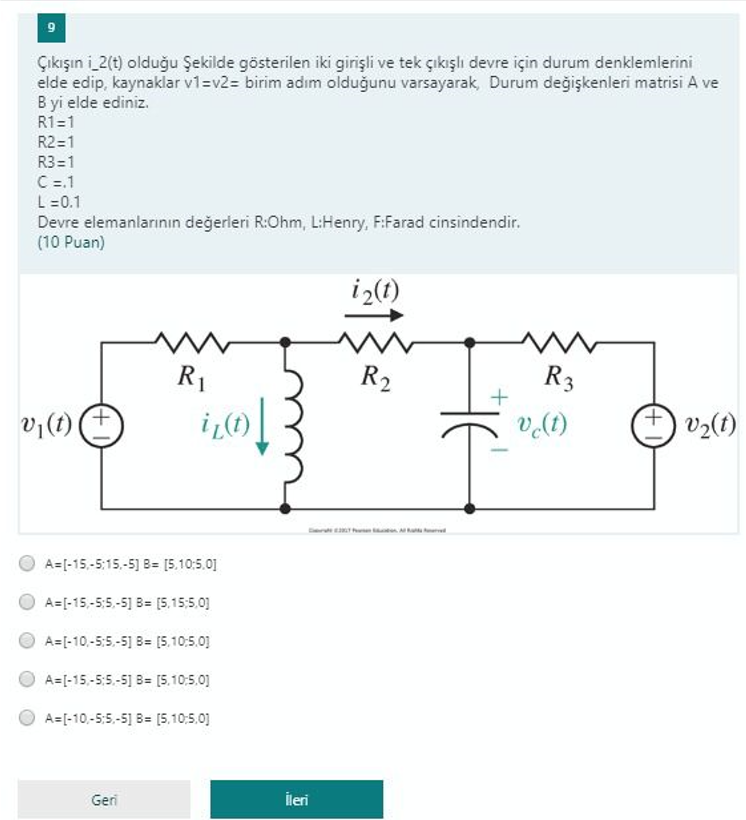 Obtain the state equations for the two-input and | Chegg.com