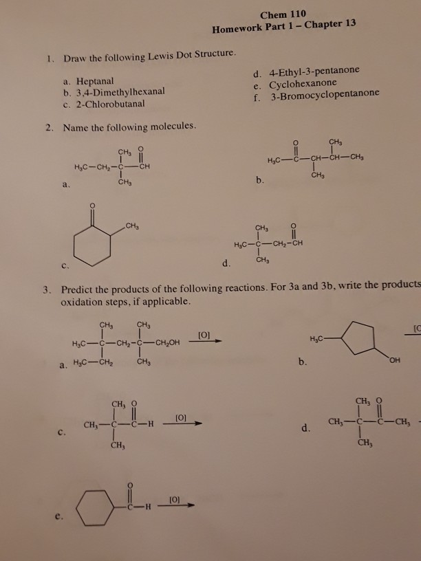 2 Pentanone Lewis Structure