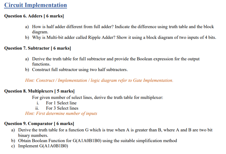 Solved - Draw the input and output lines neatly and | Chegg.com