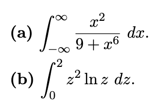Solved Determine whether each integral is convergent or | Chegg.com