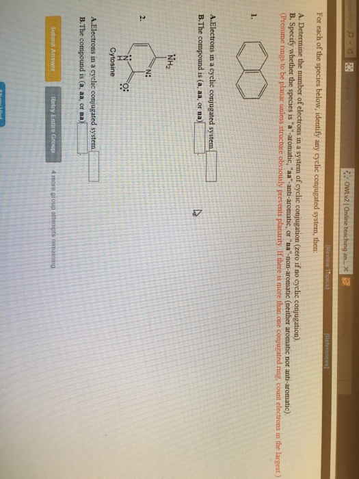Solved 困 For each of the below, identify any cyclic | Chegg.com