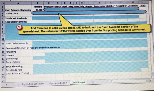 Solved Step 30 of 34 - Beginning/Ending Cash Balance A B B D | Chegg.com
