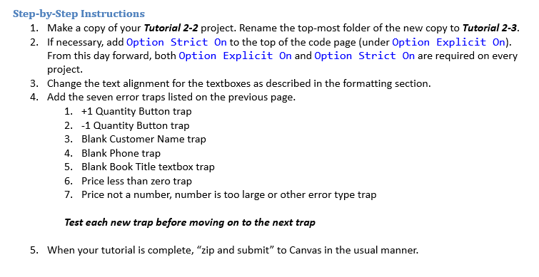 Solved how would i do this in visual basics the first pic is | Chegg.com