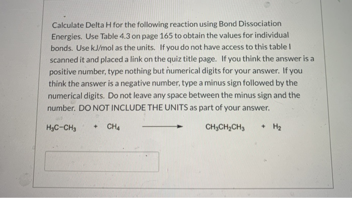Solved Calculate Delta H for the following reaction using | Chegg.com