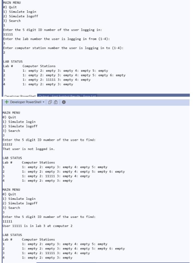 Solved You run four computer labs. Each lab contains | Chegg.com