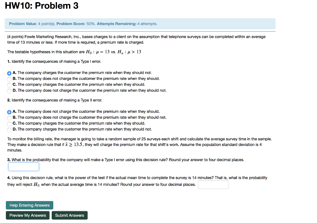 Solved Hw10 Problem 3 Problem Value 4 Points Problem 