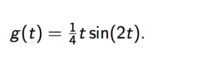 Solved g(t) = åt sin(2t). | Chegg.com