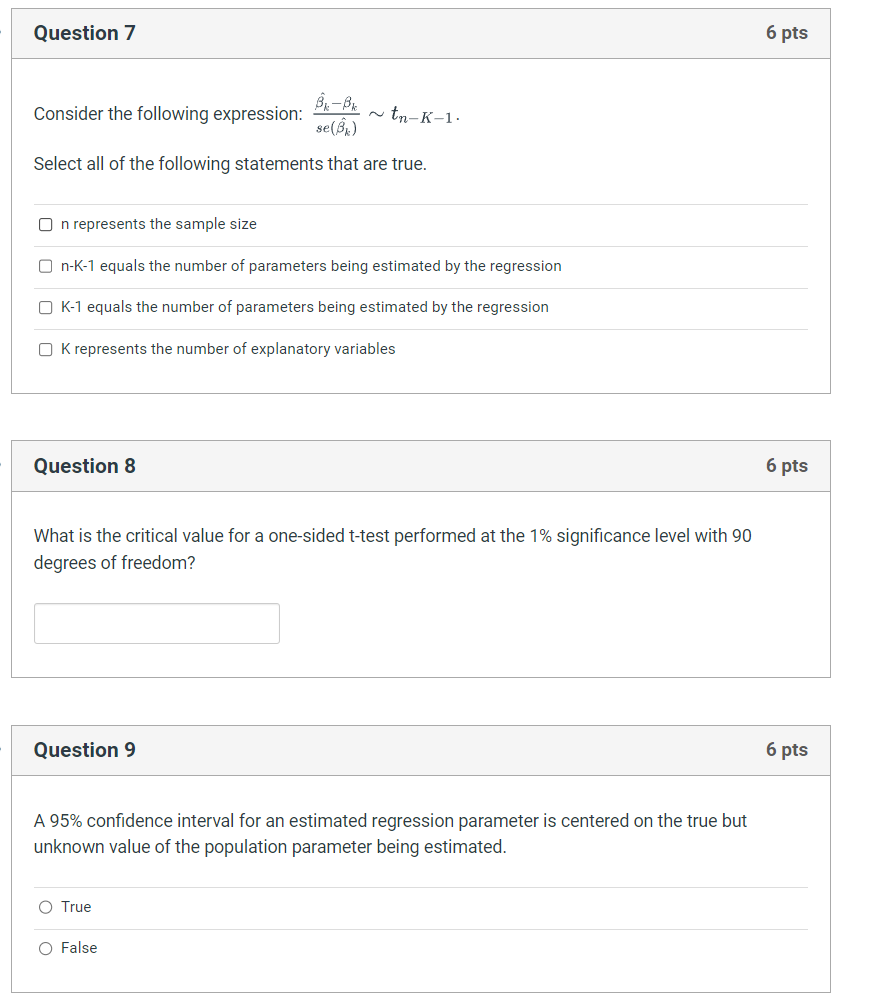 Solved Consider the following expression: | Chegg.com