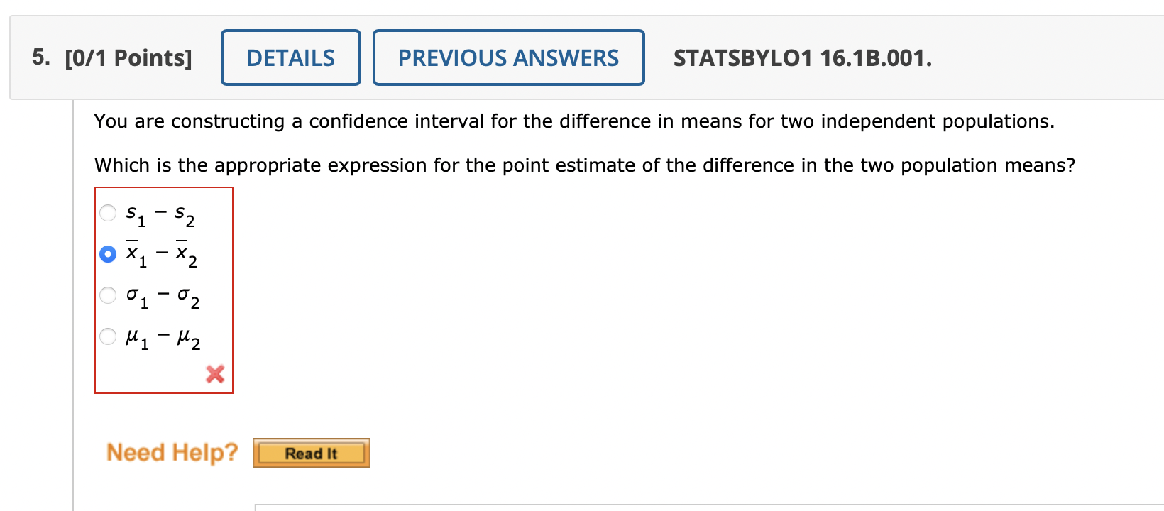 Solved You are constructing a confidence interval for the | Chegg.com