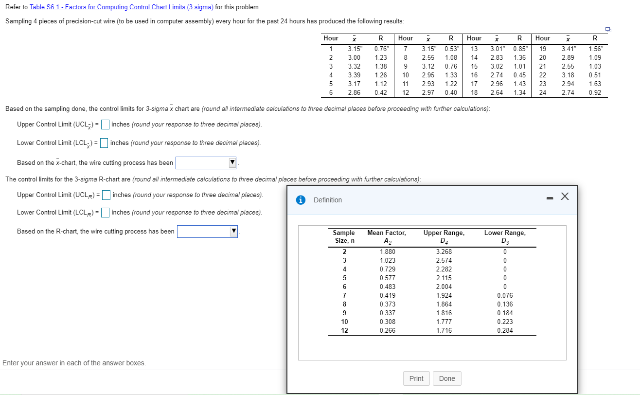 Solved Hello, I need help solving this operations management | Chegg.com