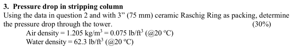 2. Design of stripping column You are asked to design | Chegg.com
