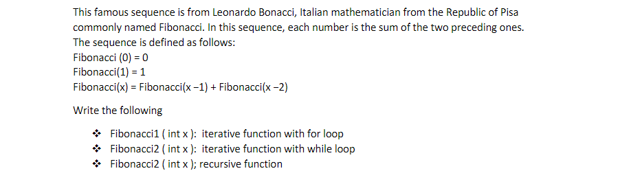 Solved This famous sequence is from Leonardo Bonacci, | Chegg.com