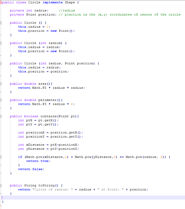 Solved java and please the do the first picture methods and | Chegg.com