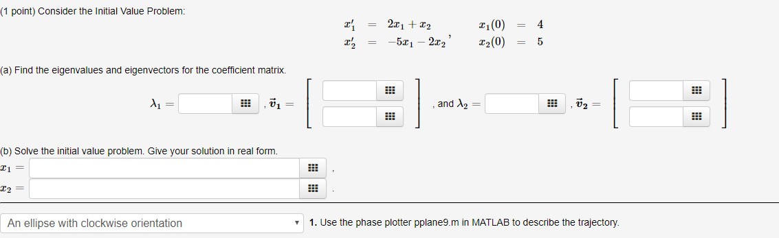 Solved Consider the Initial Value | Chegg.com