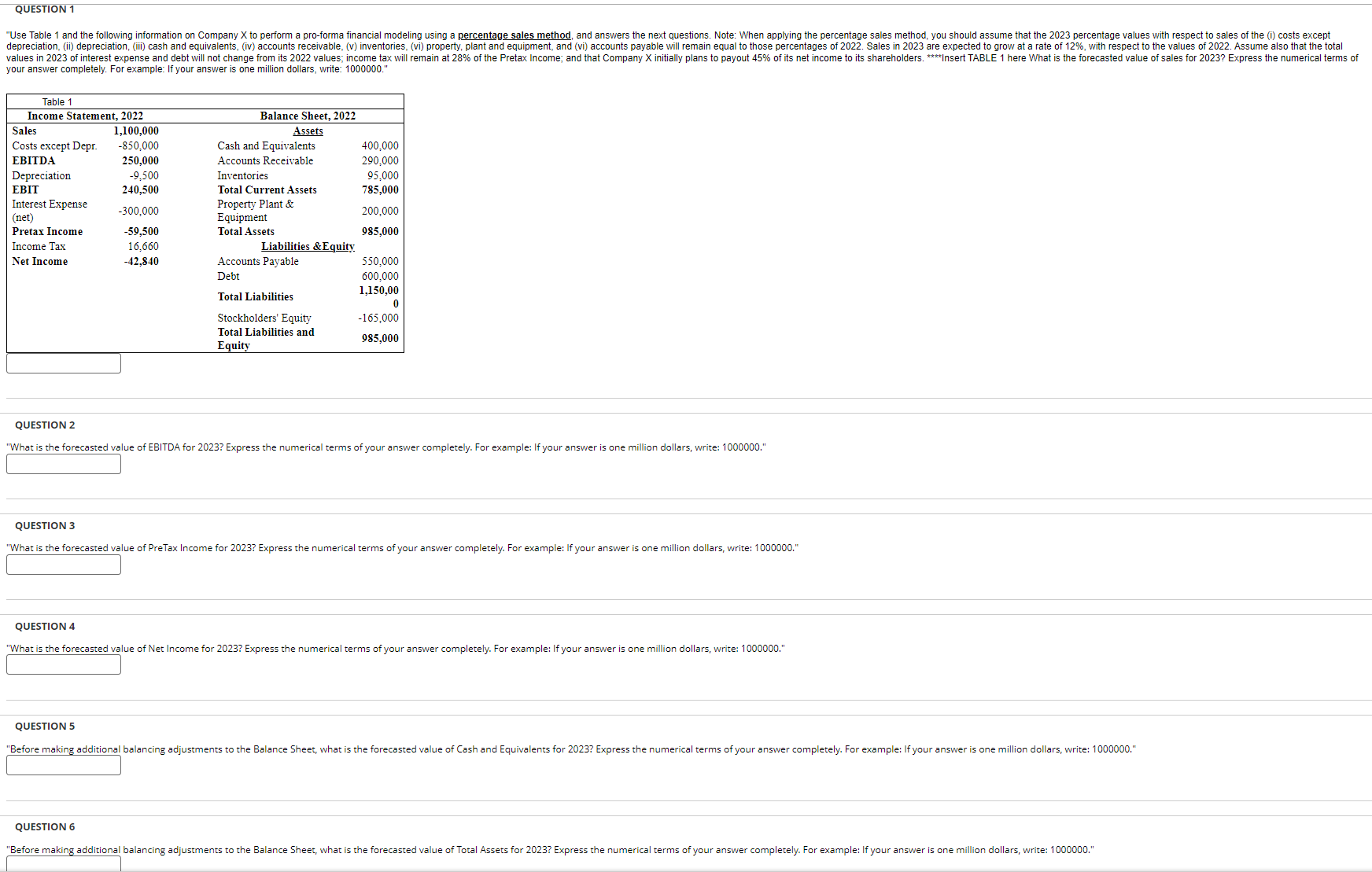 Solved QUESTION 1- 6 | Chegg.com