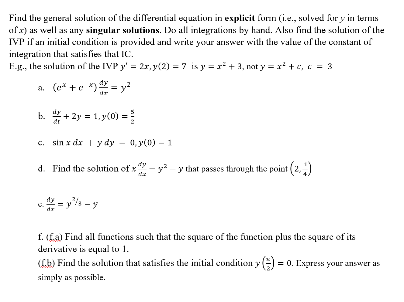 Solved Find the general solution of the differential | Chegg.com