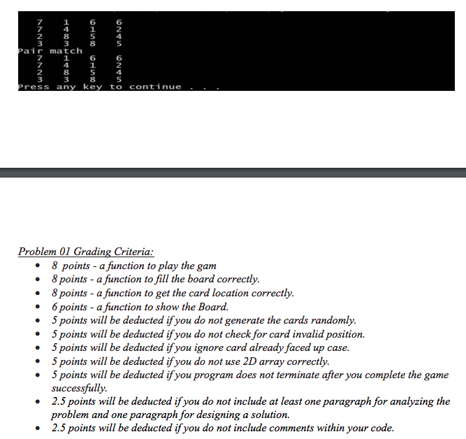 Solved Children often play a memory game in which a deck of | Chegg.com