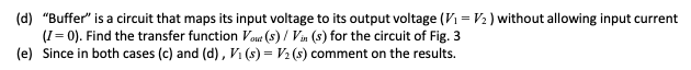Solved Problem 3: (a) Find the transfer function | Chegg.com