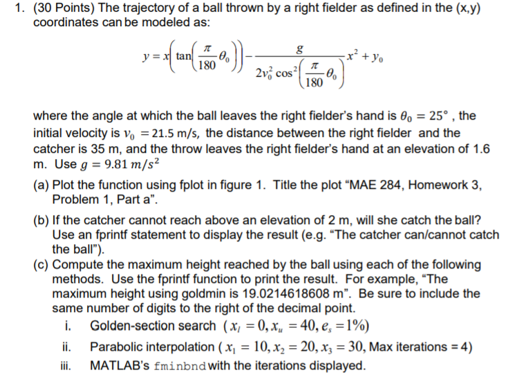 Please use Matlab R2019a code to write a step by step | Chegg.com
