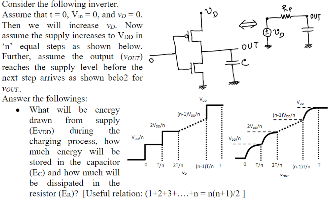 Solved Consider the following inverter.Assume that | Chegg.com