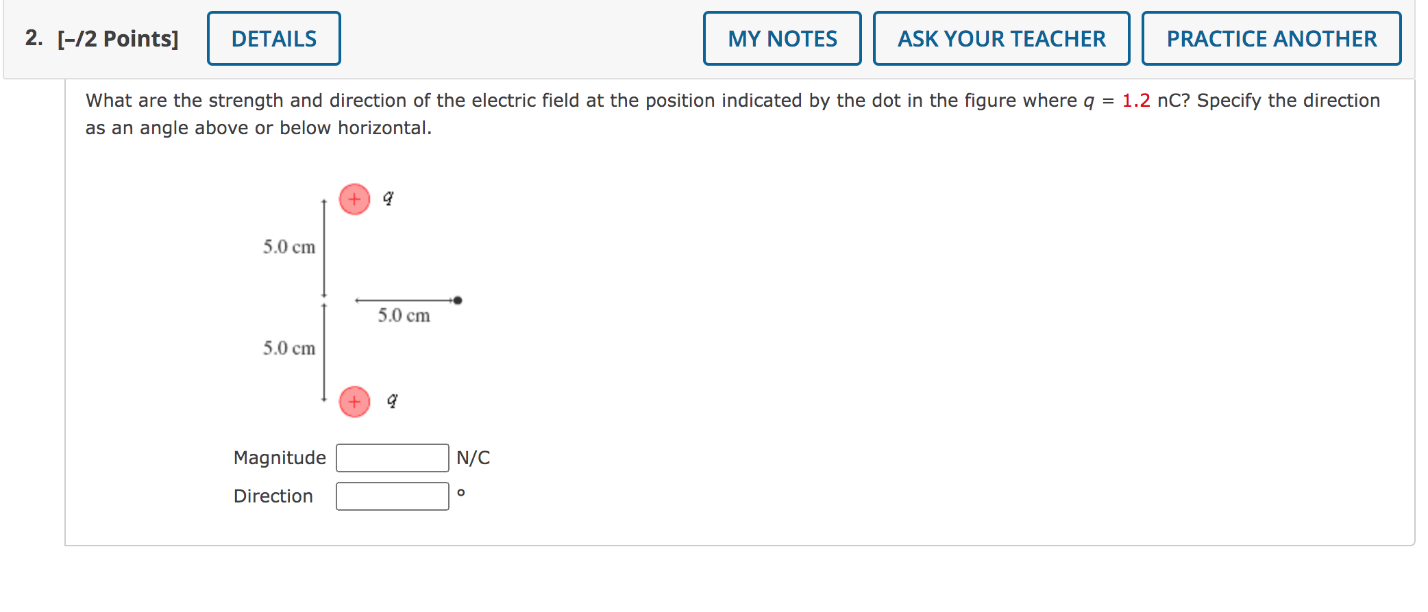 Solved 2. [-/2 Points] DETAILS MY NOTES ASK YOUR TEACHER | Chegg.com