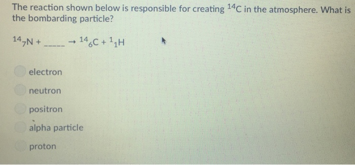 Solved The reaction shown below is responsible for creating | Chegg.com
