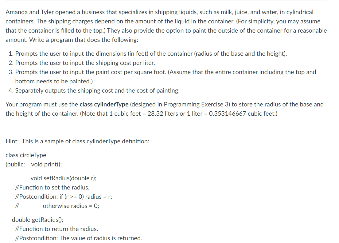 Solved Amanda and Tyler opened a business that specializes | Chegg.com