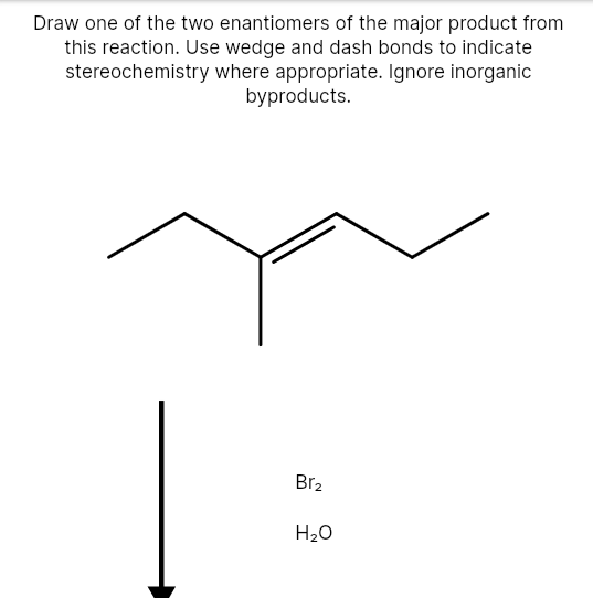 Solved Select to Draw Br2 Br Br Draw one of the two | Chegg.com