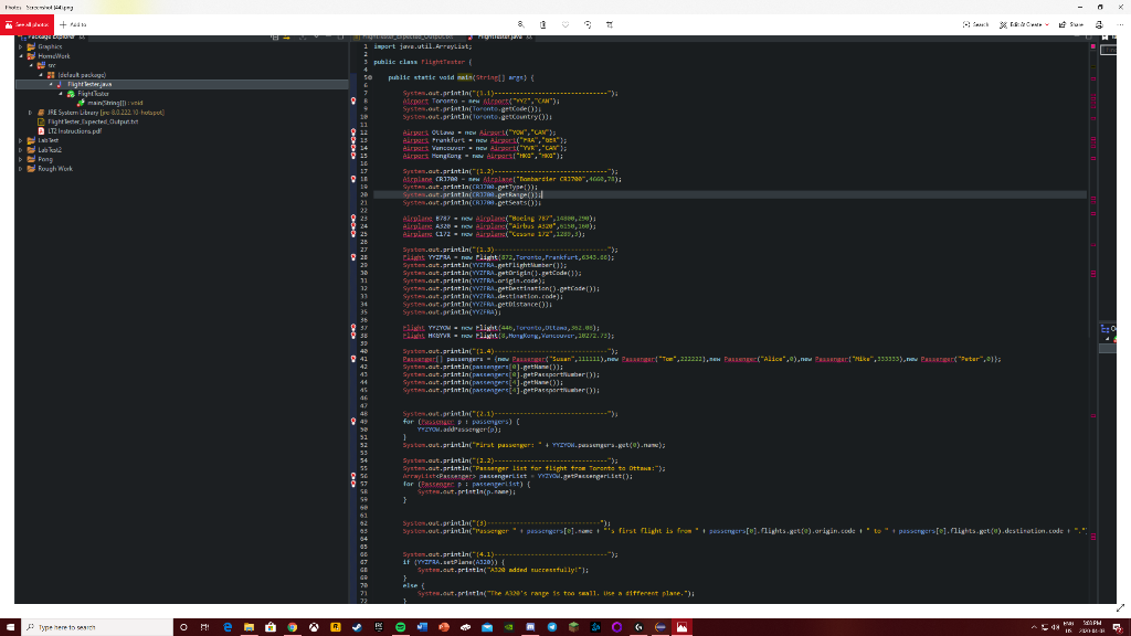 (copyable code at the very end). All part of one | Chegg.com