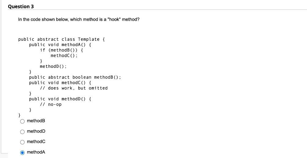 Solved The code shown below: is the Decorator Design Pattern | Chegg.com