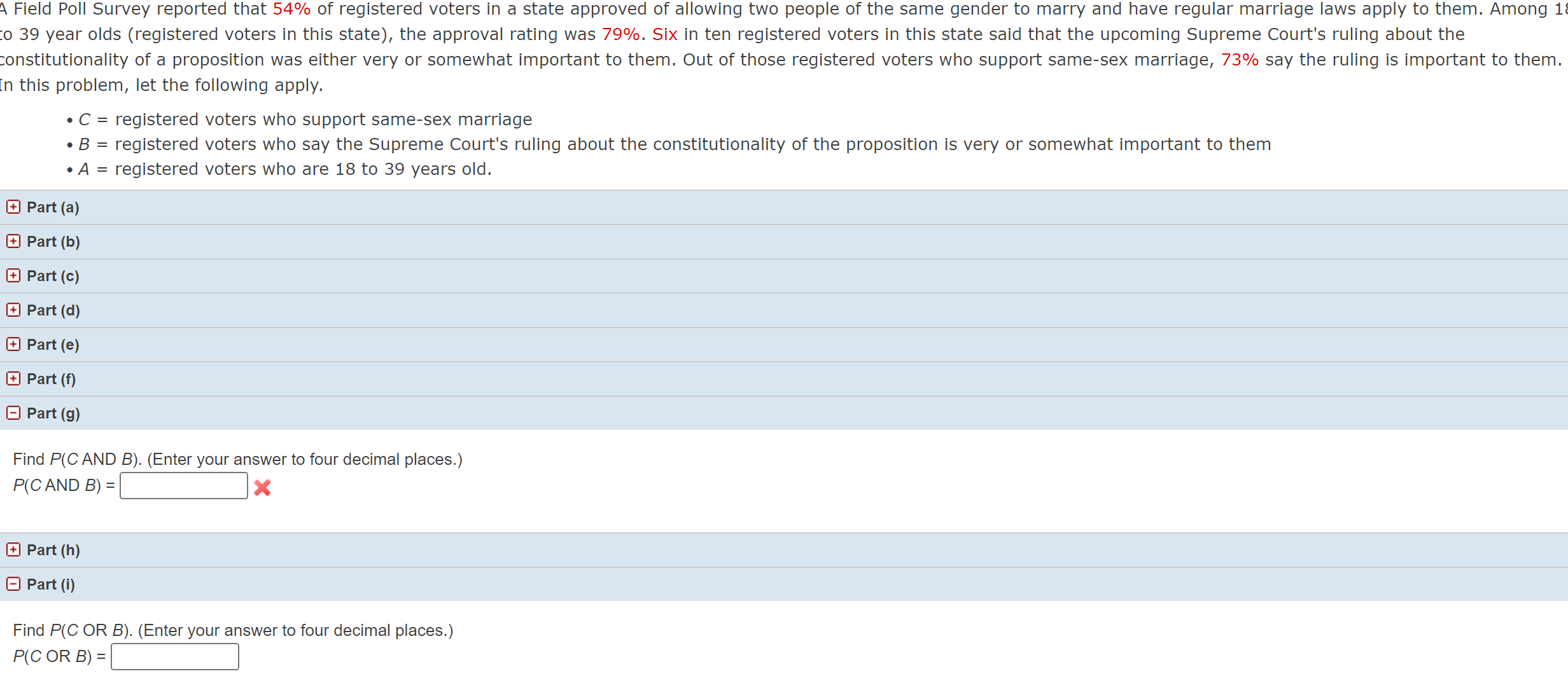 Solved in this problem, let the following apply. - C = | Chegg.com