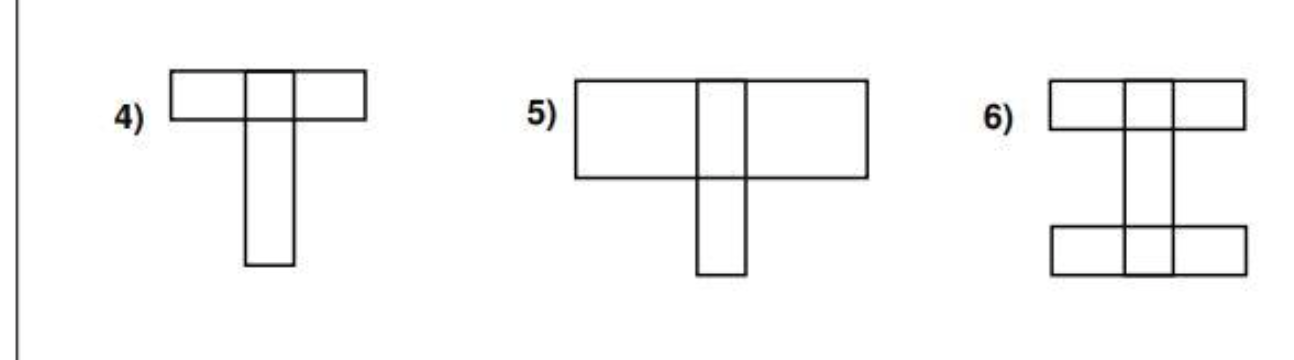 Solved 1. Find moments of inertia around horizontal and | Chegg.com