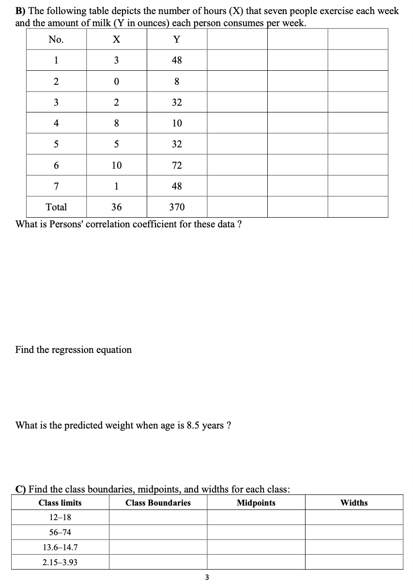Solved Xm Question One: (20 Marks) A) Calculate the | Chegg.com