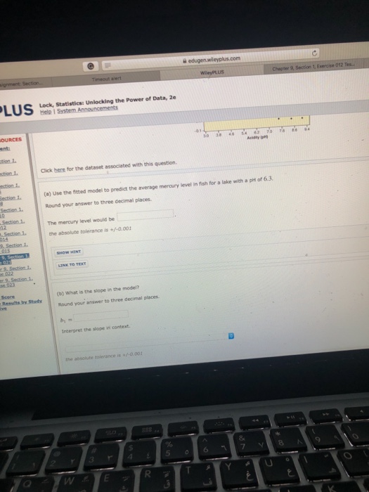 Solved Lock, Statistics: Unlocking the Power of Data, 2 Help | Chegg.com