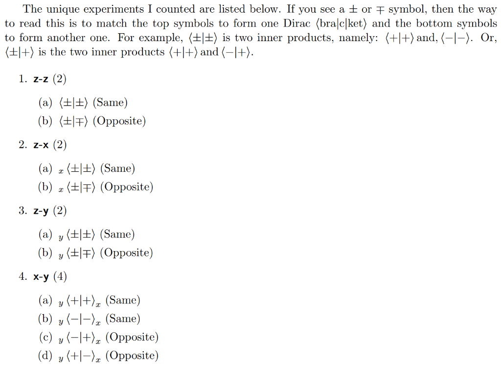 Solved Dirac Notation and the Stern-Gerlach Experiment The | Chegg.com