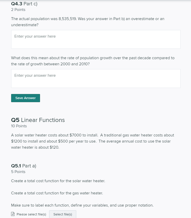 Solved Homework 1 (ASYNC) Q1 Functions 10 Points A | Chegg.com