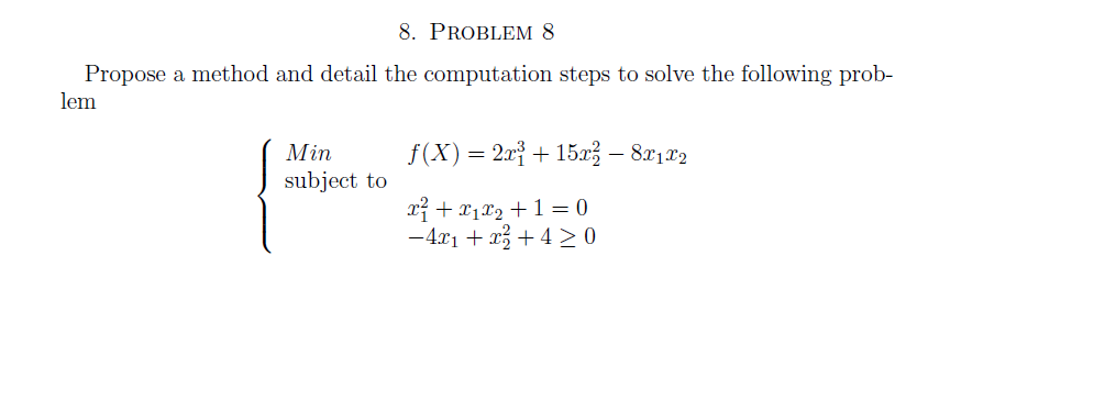 Solved Propose a method and detail the computation steps to | Chegg.com