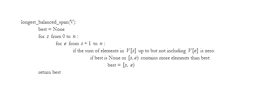 Solved Longest Balanced Span In the longest balanced span | Chegg.com