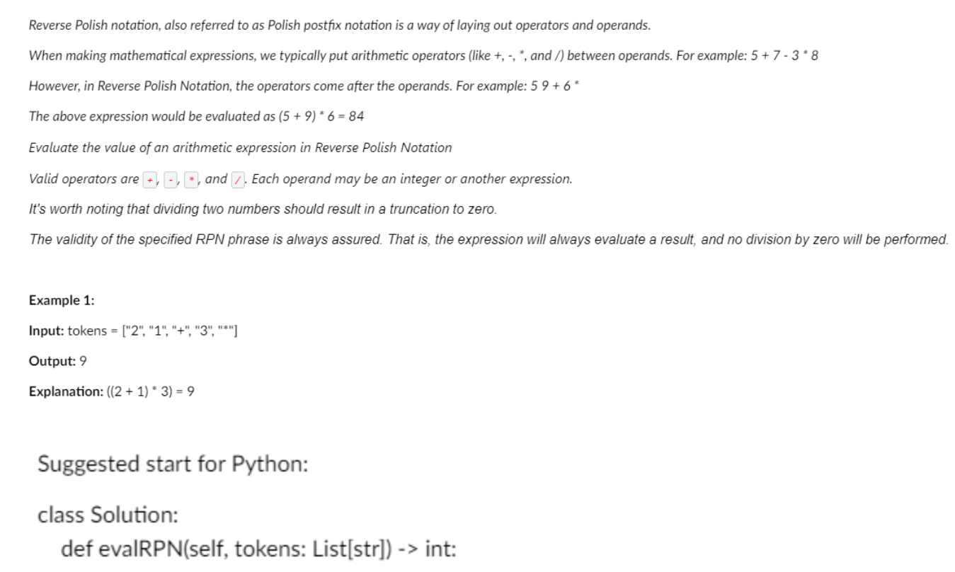 Solved Reverse Polish notation, also referred to as Polish | Chegg.com