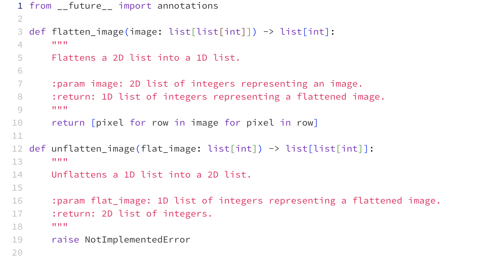 Solved The images we are working with are represented by a | Chegg.com