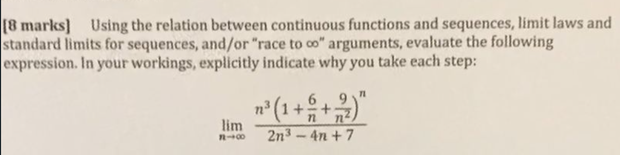 Solved [8 marks] Using the relation between continuous | Chegg.com