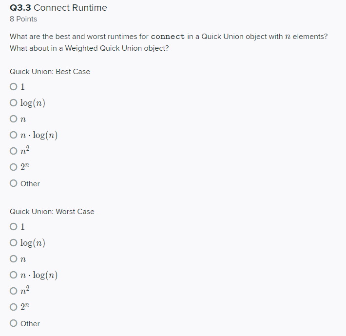Draw the Weighted Quick Union object on 0 through 10, | Chegg.com