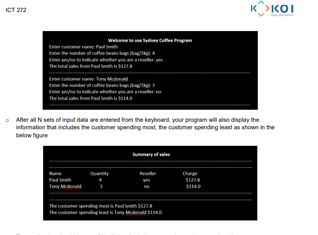 Solved Task details: Australian coffee roasters are | Chegg.com