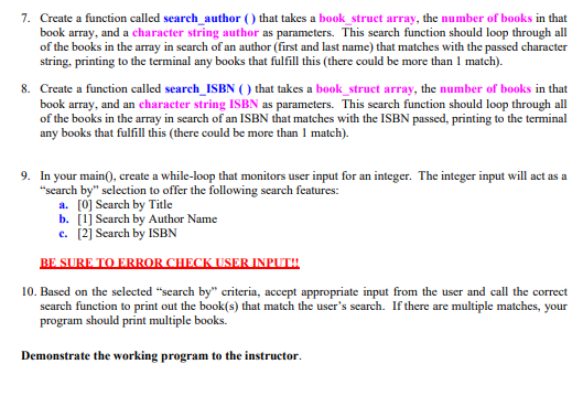Solved C-Programming Please. I need help completing finish | Chegg.com